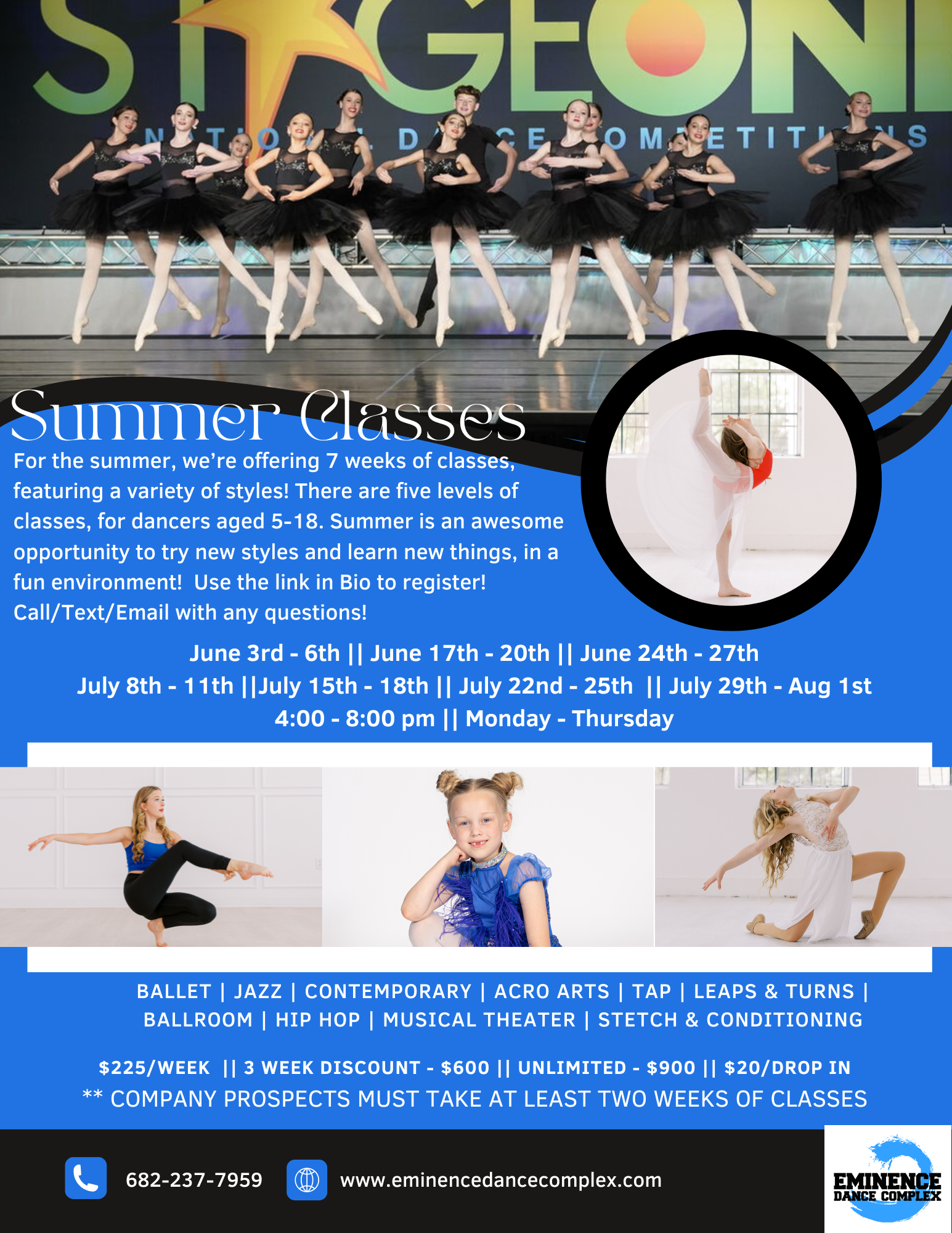 Summer 2024 – Eminence Dance Complex